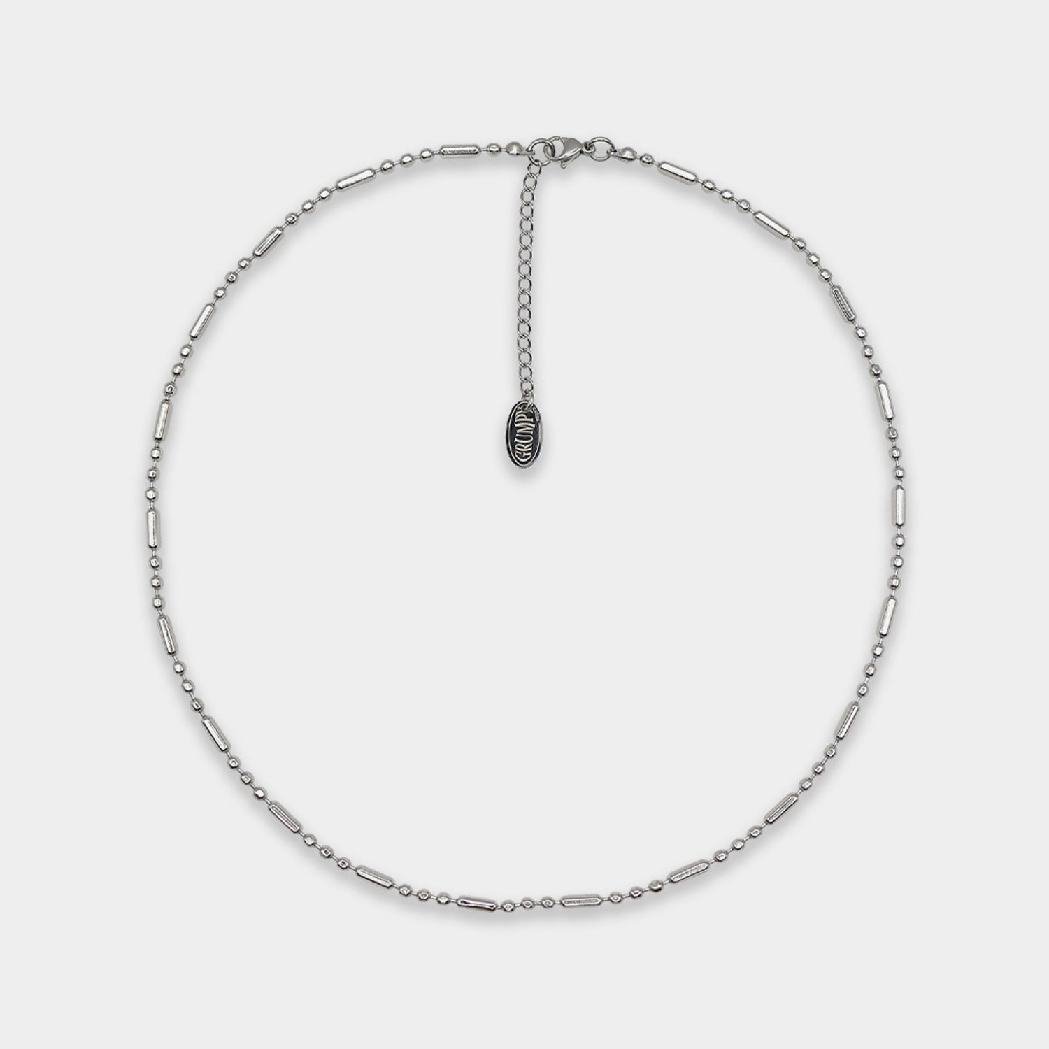 [GRUMPY STUFF] Seasonless Stick Balls Chain Necklace – SellerWork
