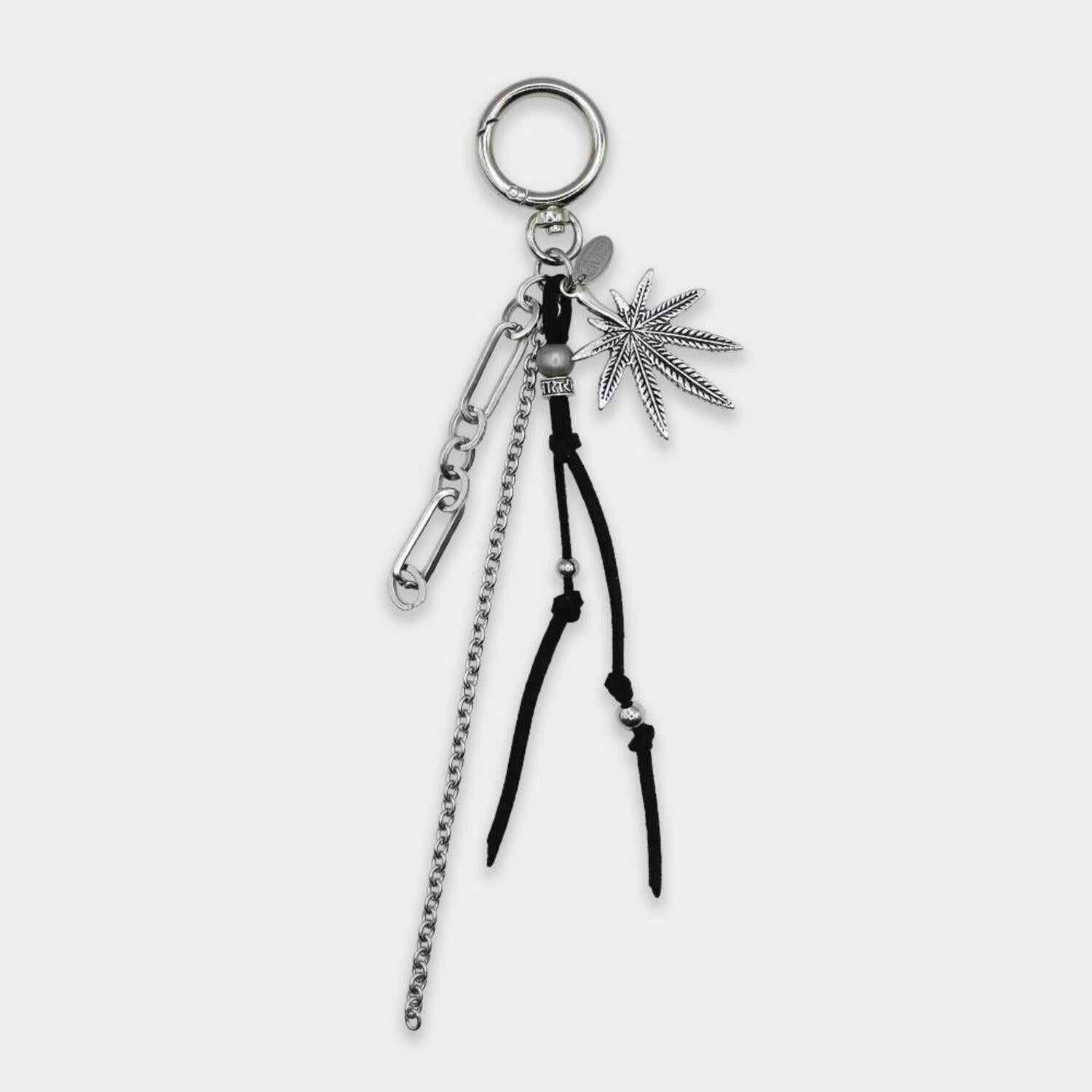 [GRUMPY STUFF] Seasonless Maple Leaf Tassel Keychain – SellerWork