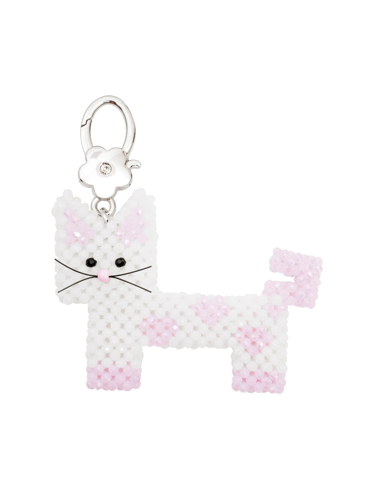[SWINGSET] Question Mark Cat Key Ring (Baby Pink) – SellerWork