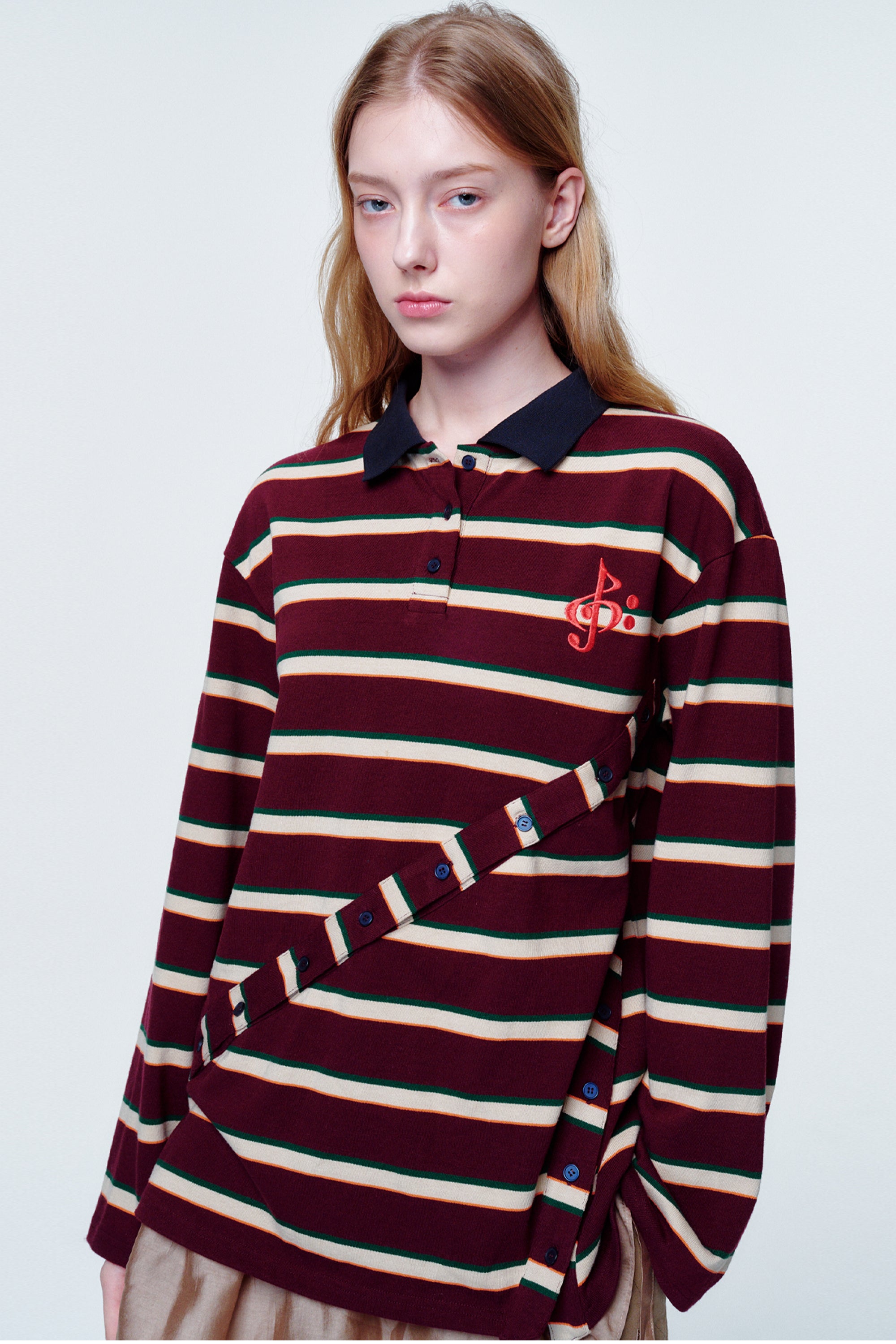 [2113 STUDIO] SS 25 Slash rugby top – SellerWork