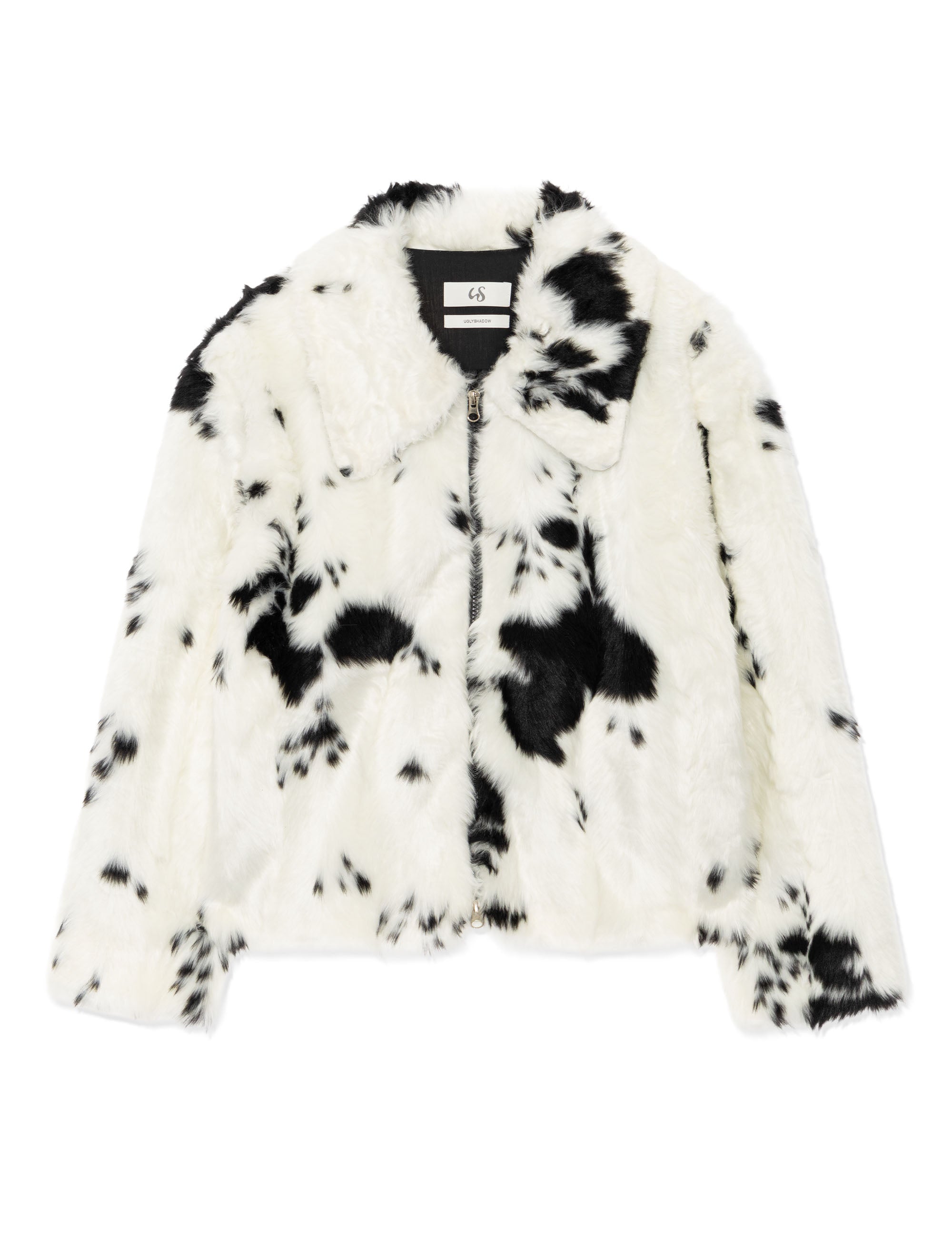 [UGLY SHADOW] MILK COW FUR JACKET(WHITE) – SellerWork