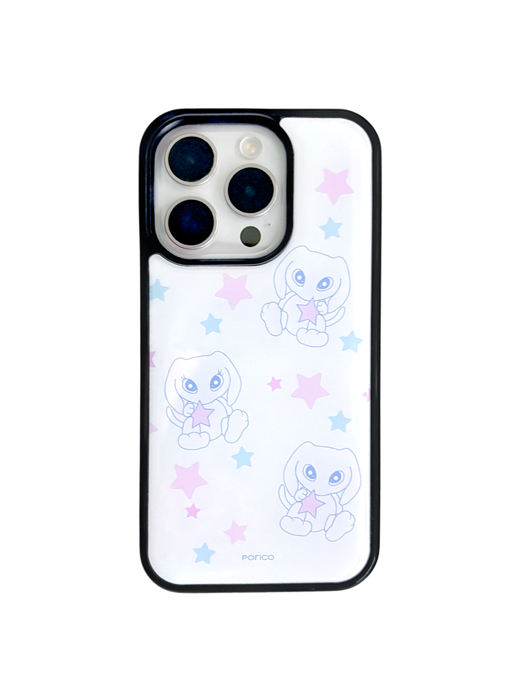 [PORICO WORLD] FW 24 STAR PORI EPOXY BUMPER CASE - WHITE – SellerWork