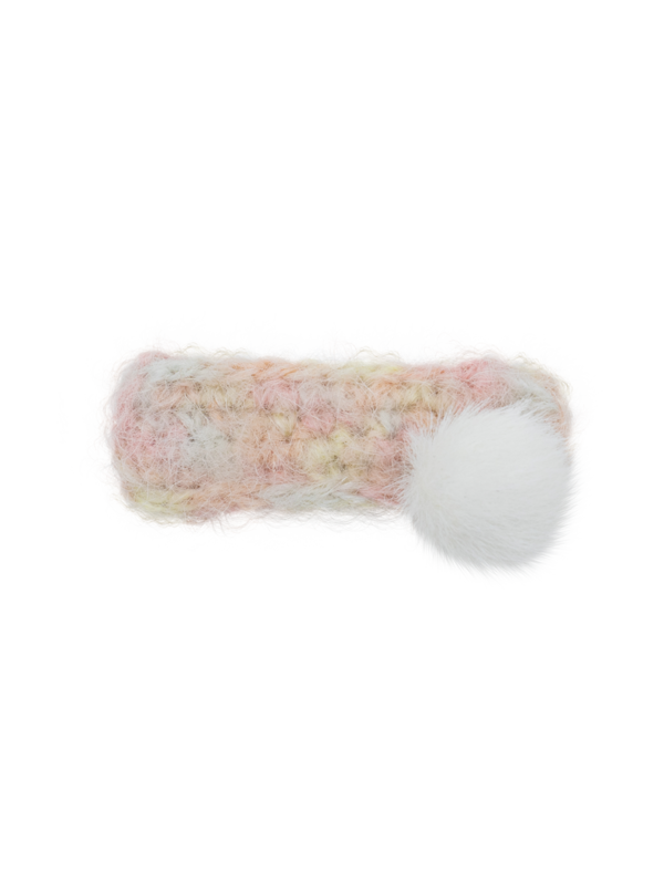 [SWINGSET] Seasonless Fluffy Hair Pin (Pink) – SellerWork