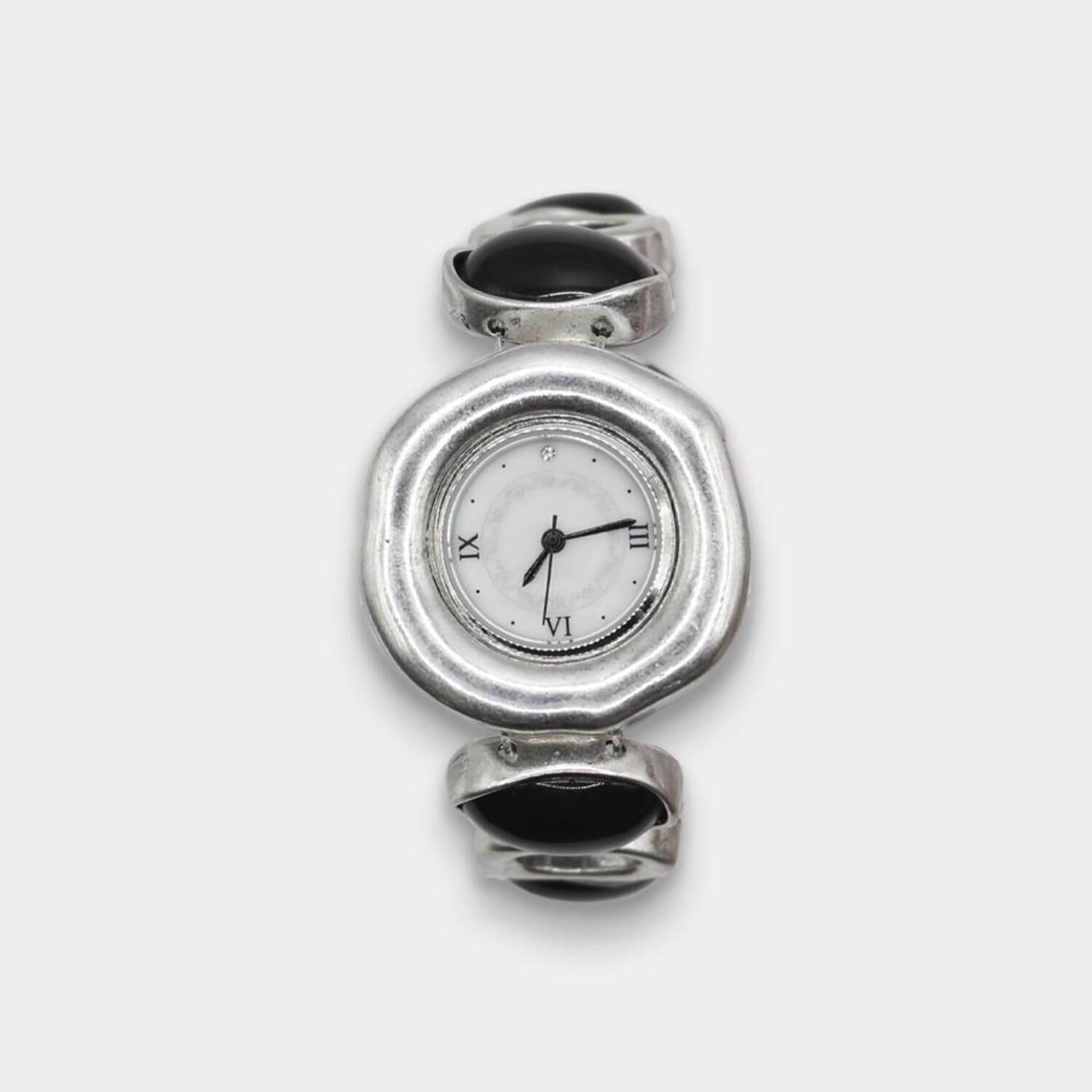 [GRUMPY STUFF] Onyx Bezel Loop Watch – SellerWork