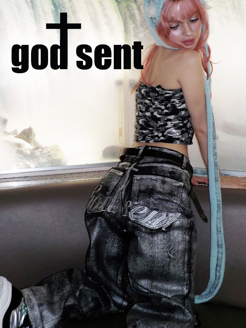 [DYDO] SS 24 God SENT METAL JEANS – SellerWork