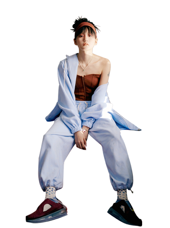 [MINJIENA] Winter 21 Babi blue pants – SellerWork