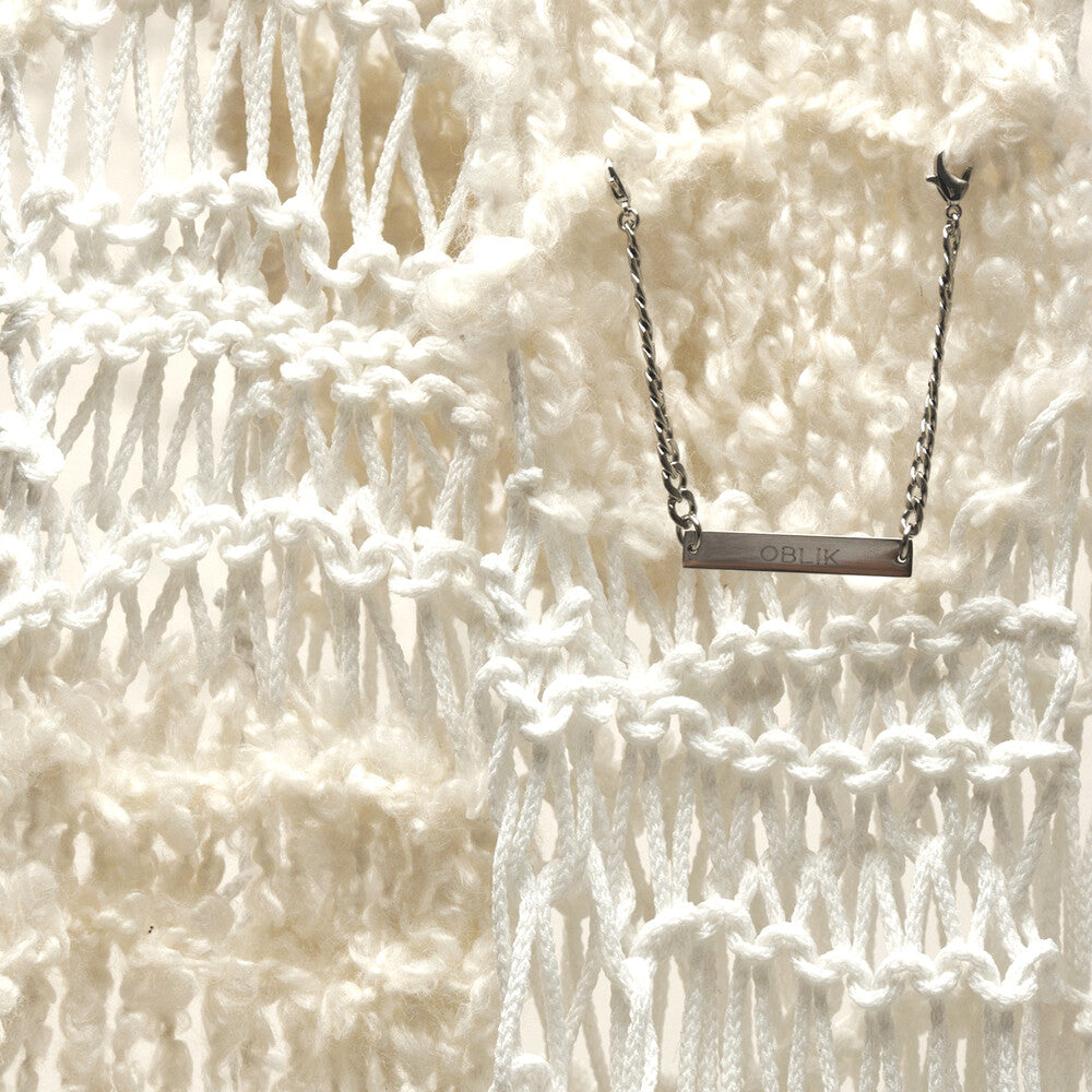 [OBLIK] Seasonless 23 ZAPLET LOGO MUFFLER 01 IVORY – SellerWork